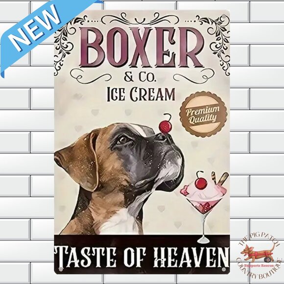 Hand Crafted | Wall Decor | Boxer Co Ice Cream Wall Decor Indoor ...